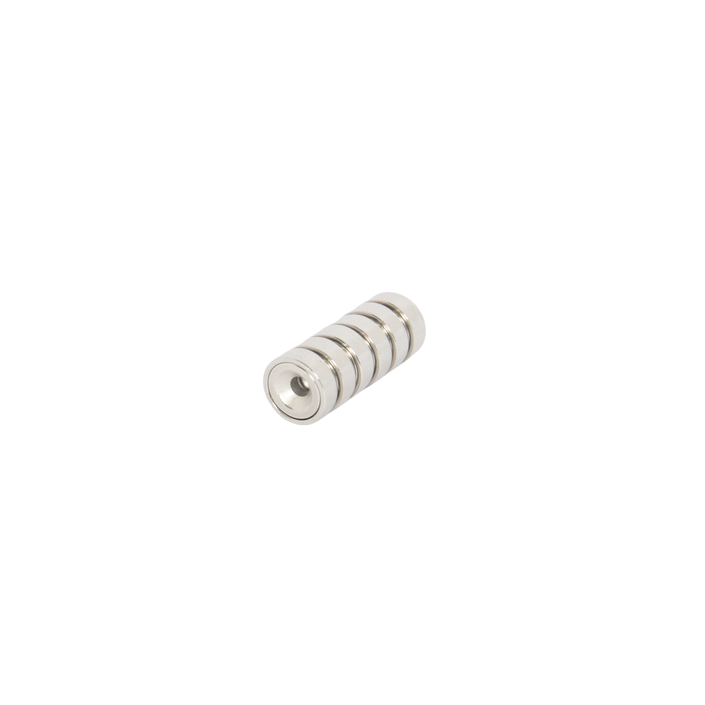 Neodymium Countersunk Pot Magnet - 12mm (D) x 5mm (H) – AMF Magnets New ...