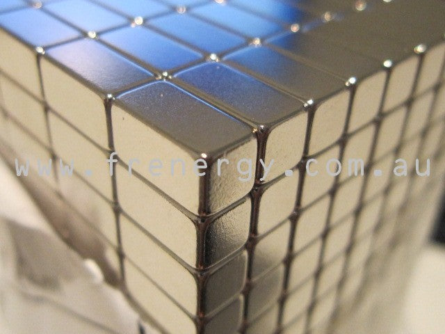 Neodymium Rare Earth Block Magnet 5x5x10 mm N42 | AMF Magnets New ...